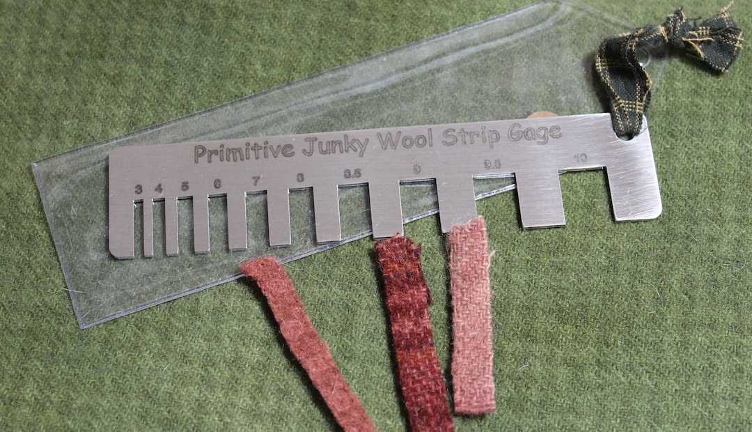 Rug Hooking Strip Gage Sizer for Rug Hooking - Etsy