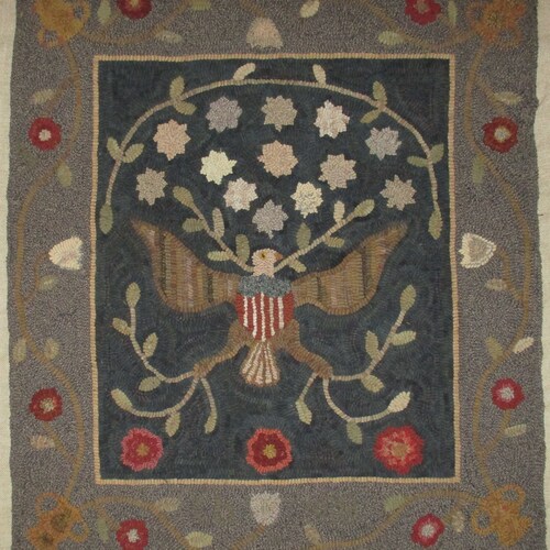 Primitive Pattern/primitive Americana/ LET FREEDOM RING Eagle - Etsy