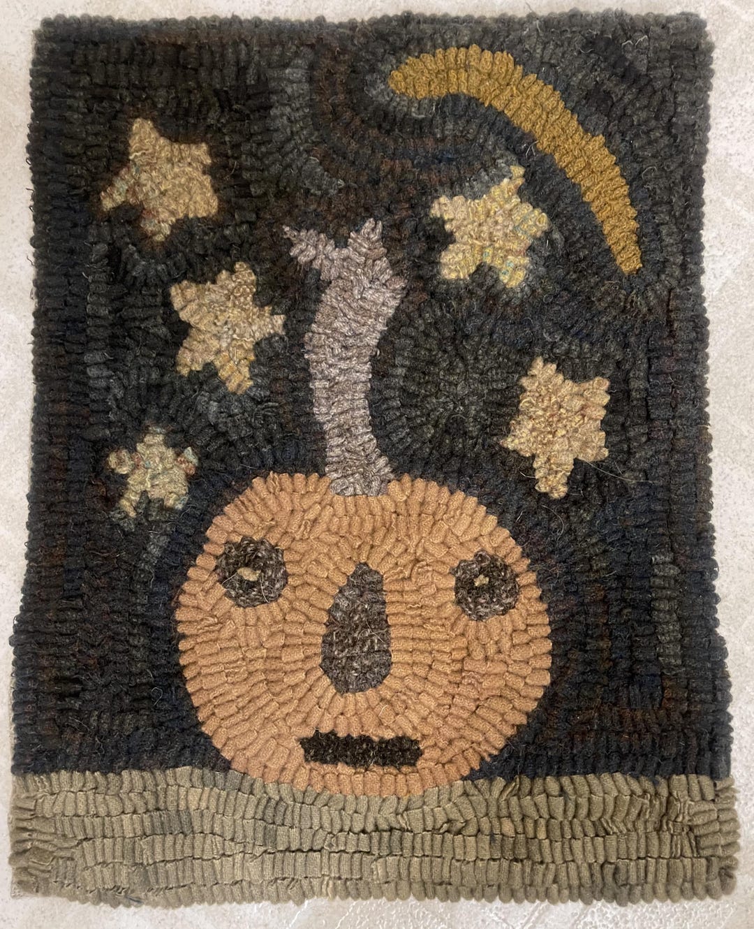 Folk Art Primitive Rug Hooking Pattern-kim's Jack - Etsy
