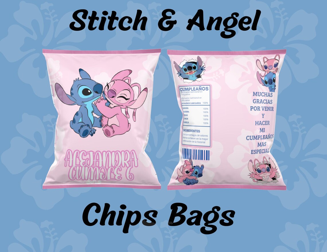 Stitch & Angela Chips Bags - Etsy