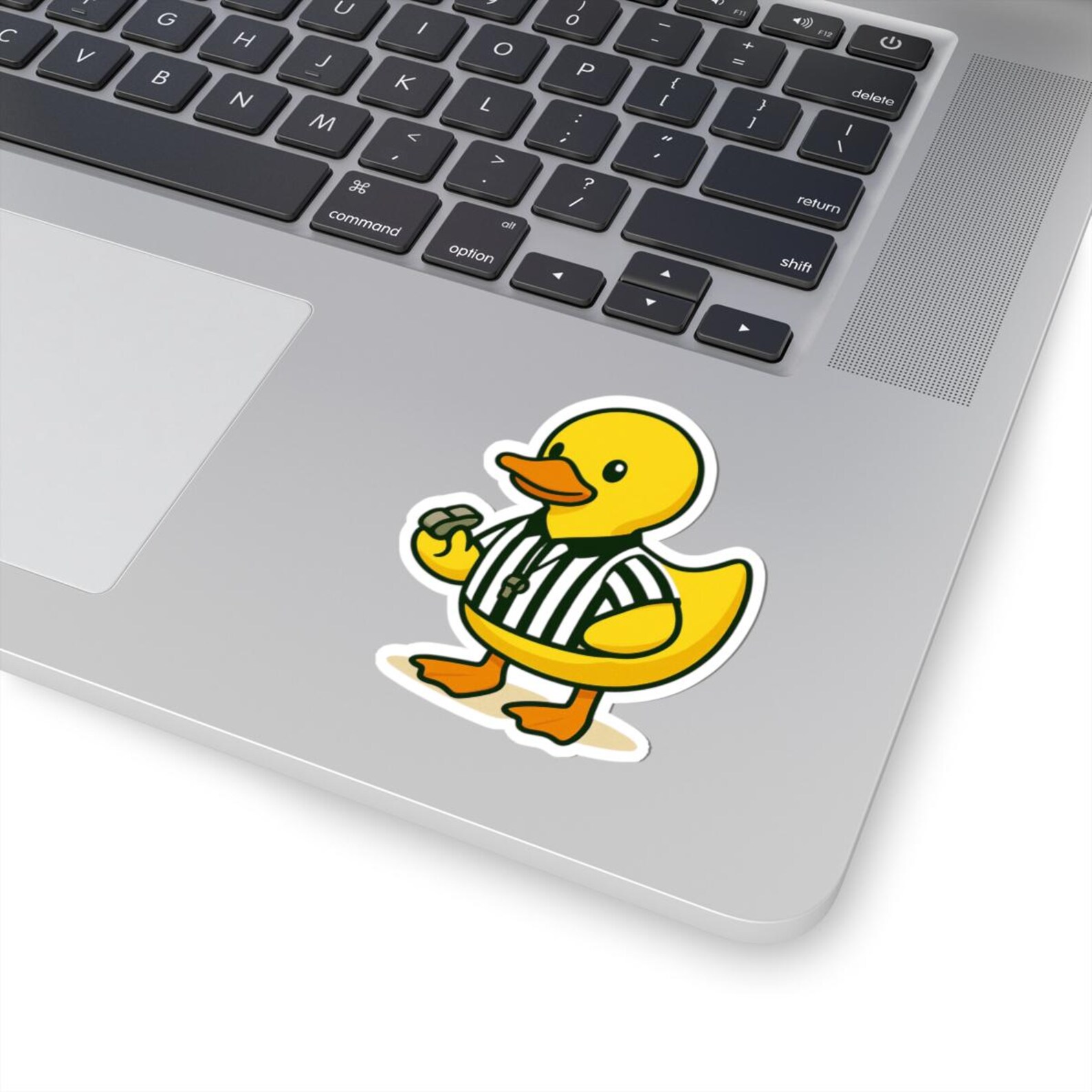 Referee Duck Sticker | Cute Sports Decal, Fun Gifts for Coaches, Laptop ...