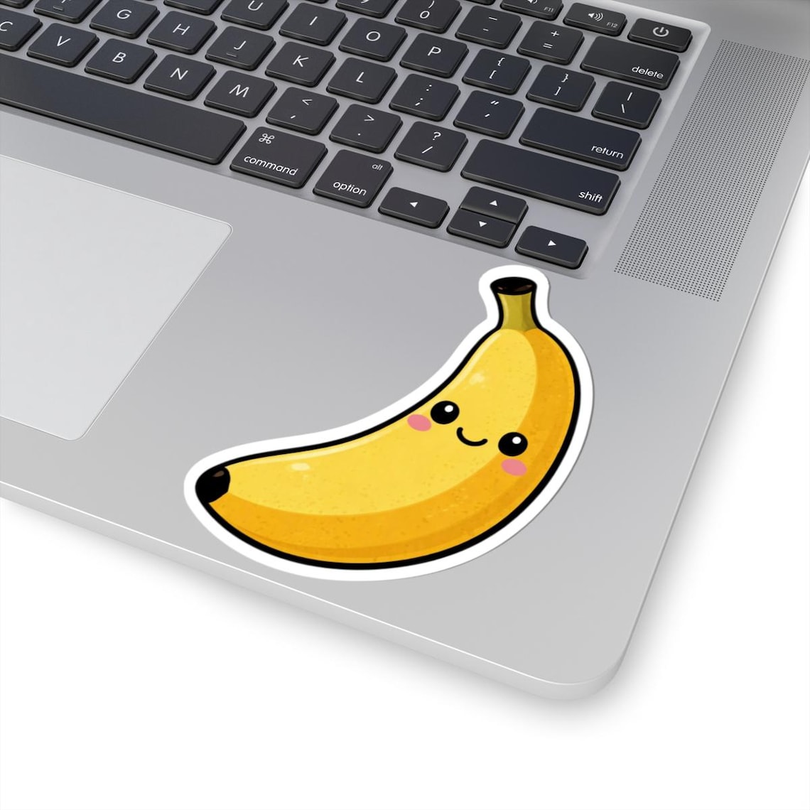 Kawaii Banana Sticker | Cute Fruit Decal Perfect for Laptops, Journals ...