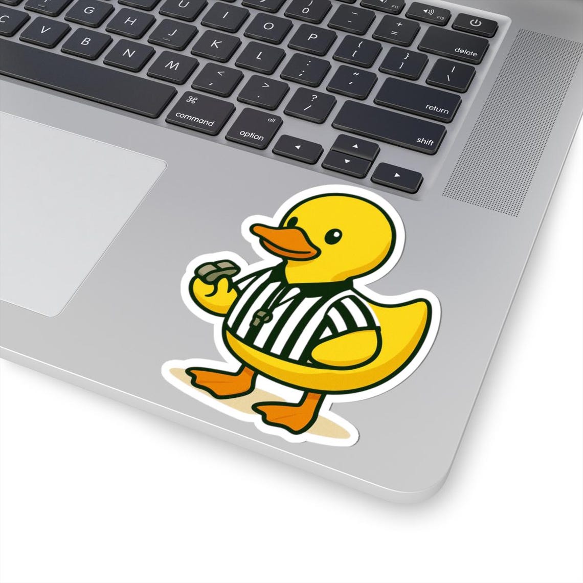 Referee Duck Sticker | Cute Sports Decal, Fun Gifts for Coaches, Laptop ...