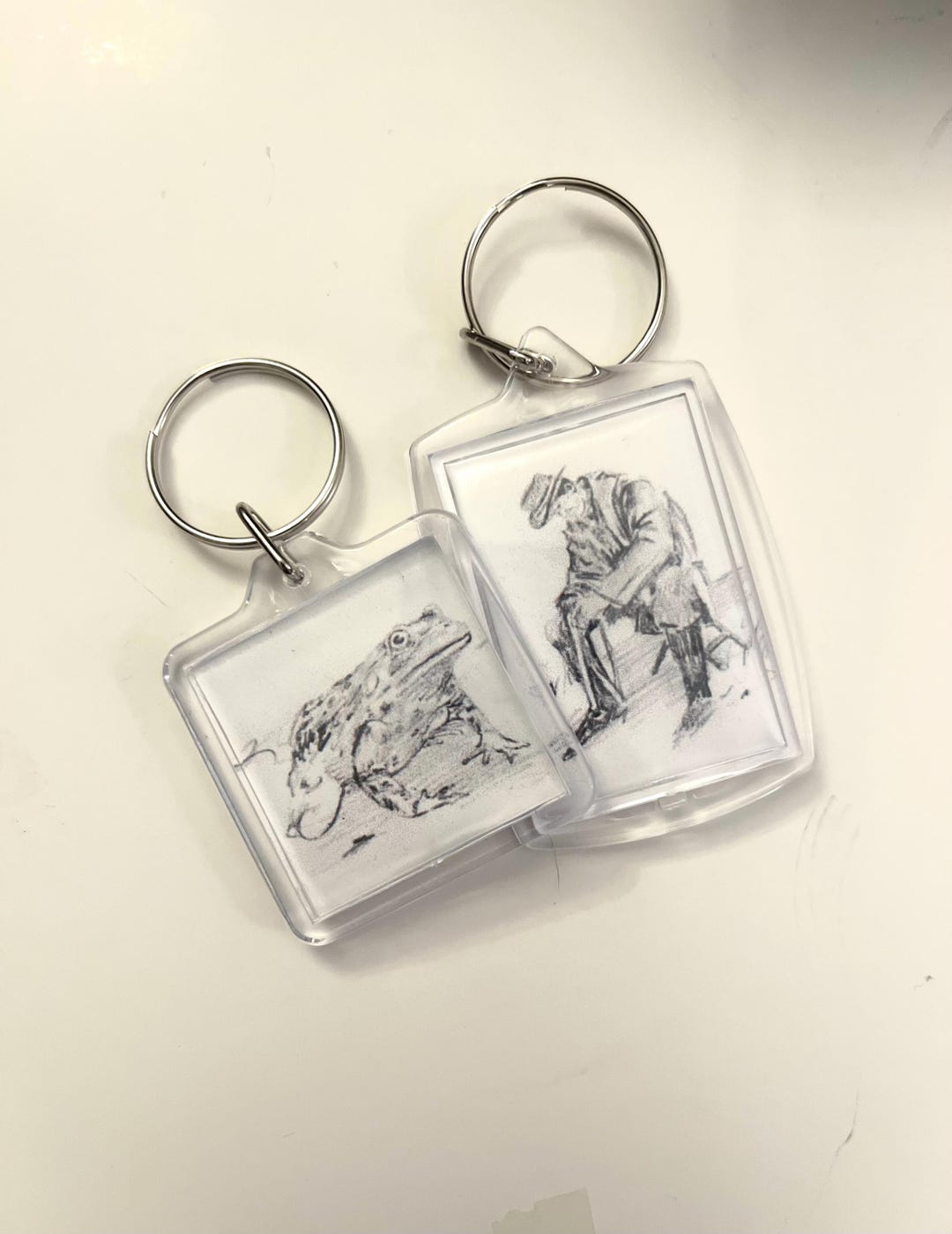 Depressed Outlaw Journal Keychains - Etsy