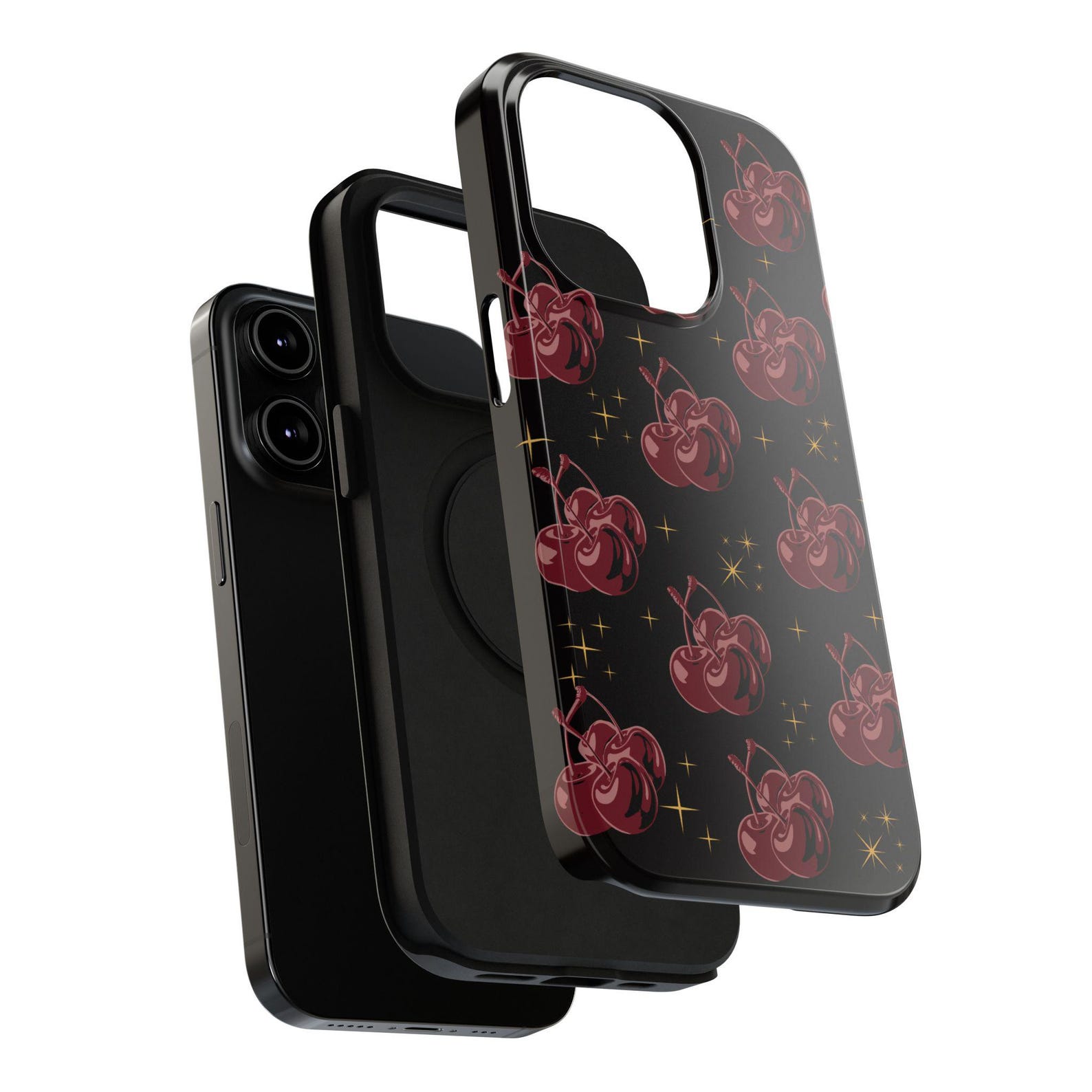 Cherry iPhone Case | Tough I Phone Casing 12 13 14 15 16 Pro -plus and ...