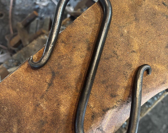 Hand Forged S Hook,blacksmith Hooks, - Etsy