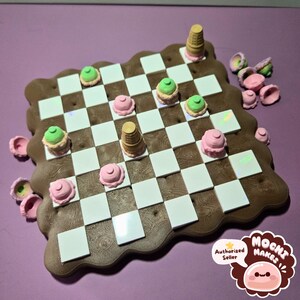 Ice Cream Checkers | 3D Printed Game | IHOP Game | Waffle House Game ...