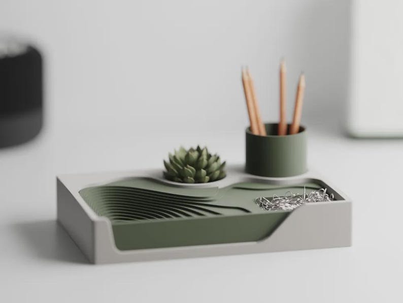 Magnetic Desk Organizer - Etsy