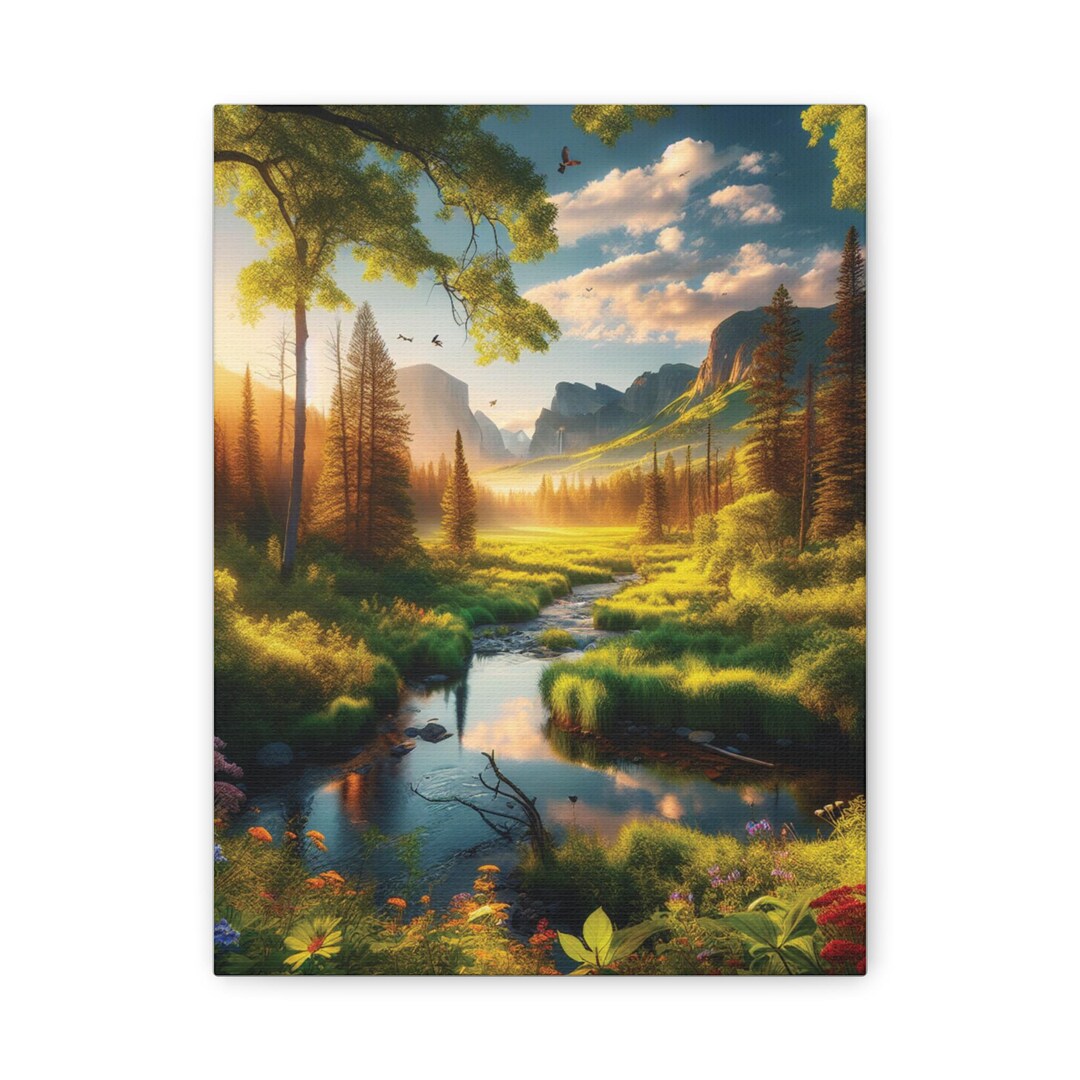 Nature Landscape Canvas Print - Etsy