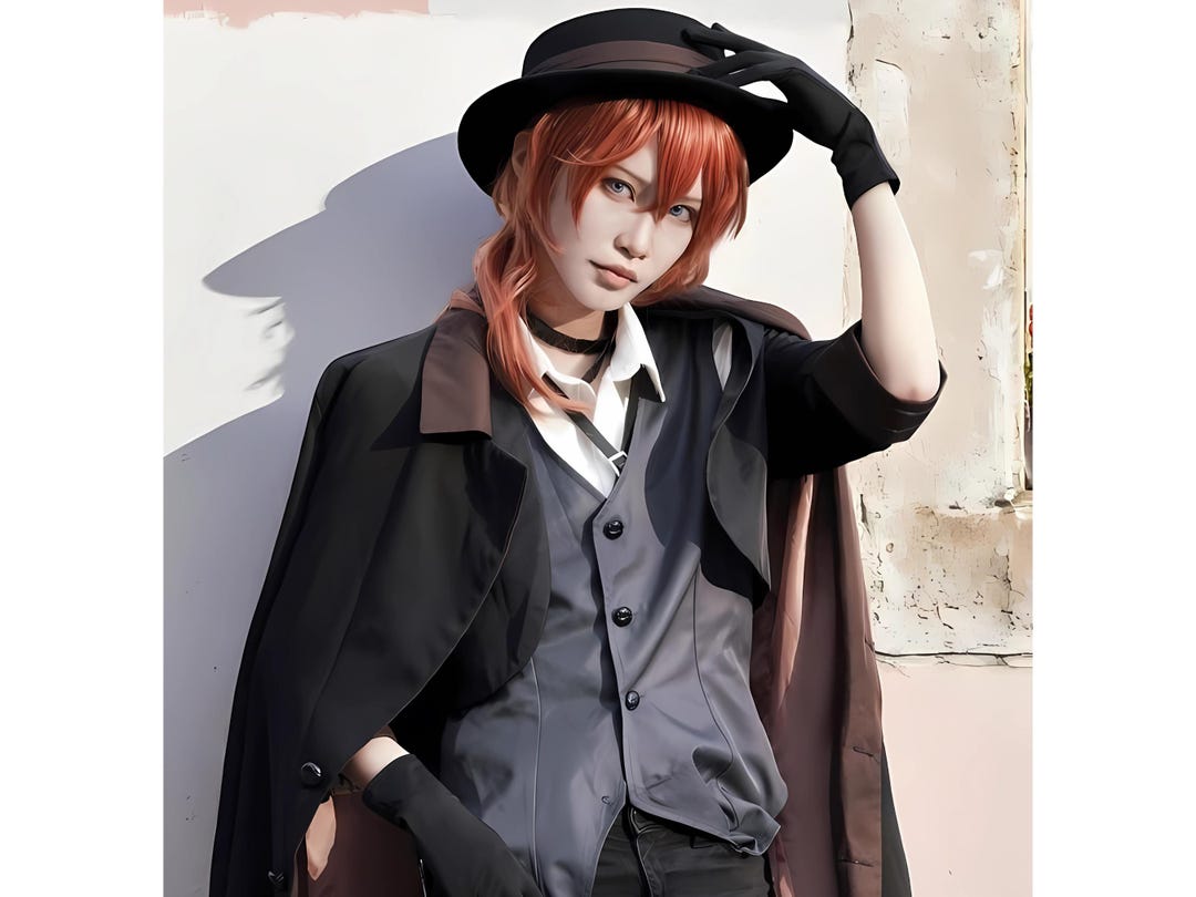 Chuuya Cosplay, Cosplay for Nakahara Chuuya , Outfit for Halloween ...