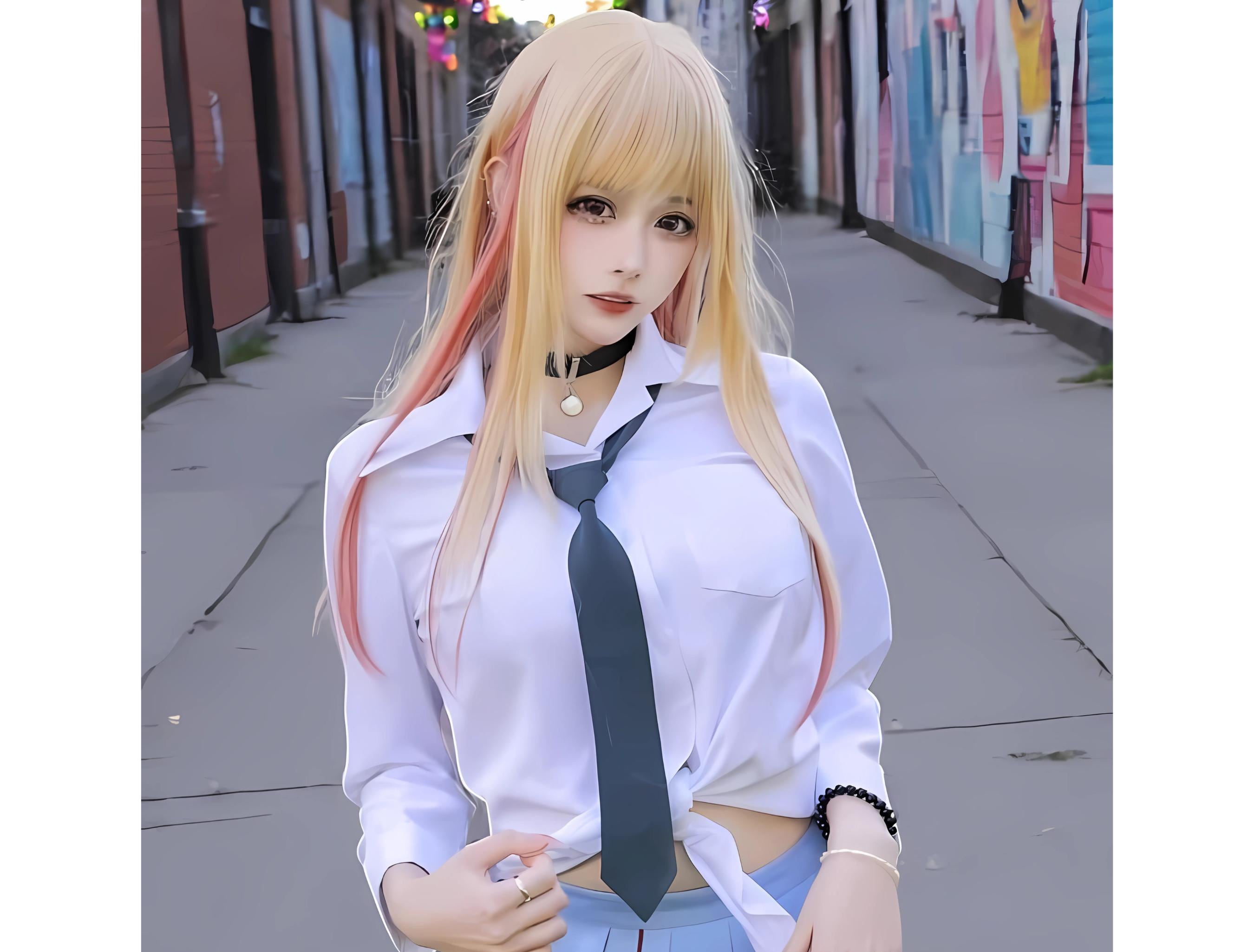 Marin Kitagawa Cosplay, Schooluniform Cosplay Costume, Anime Cosplay ...