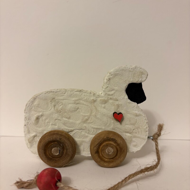 Sheep Pull Toy - Etsy
