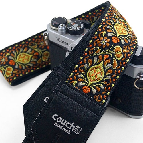 Boho Camera Strap Psychedelic Sunset Hendricks Hippie Weave | Etsy