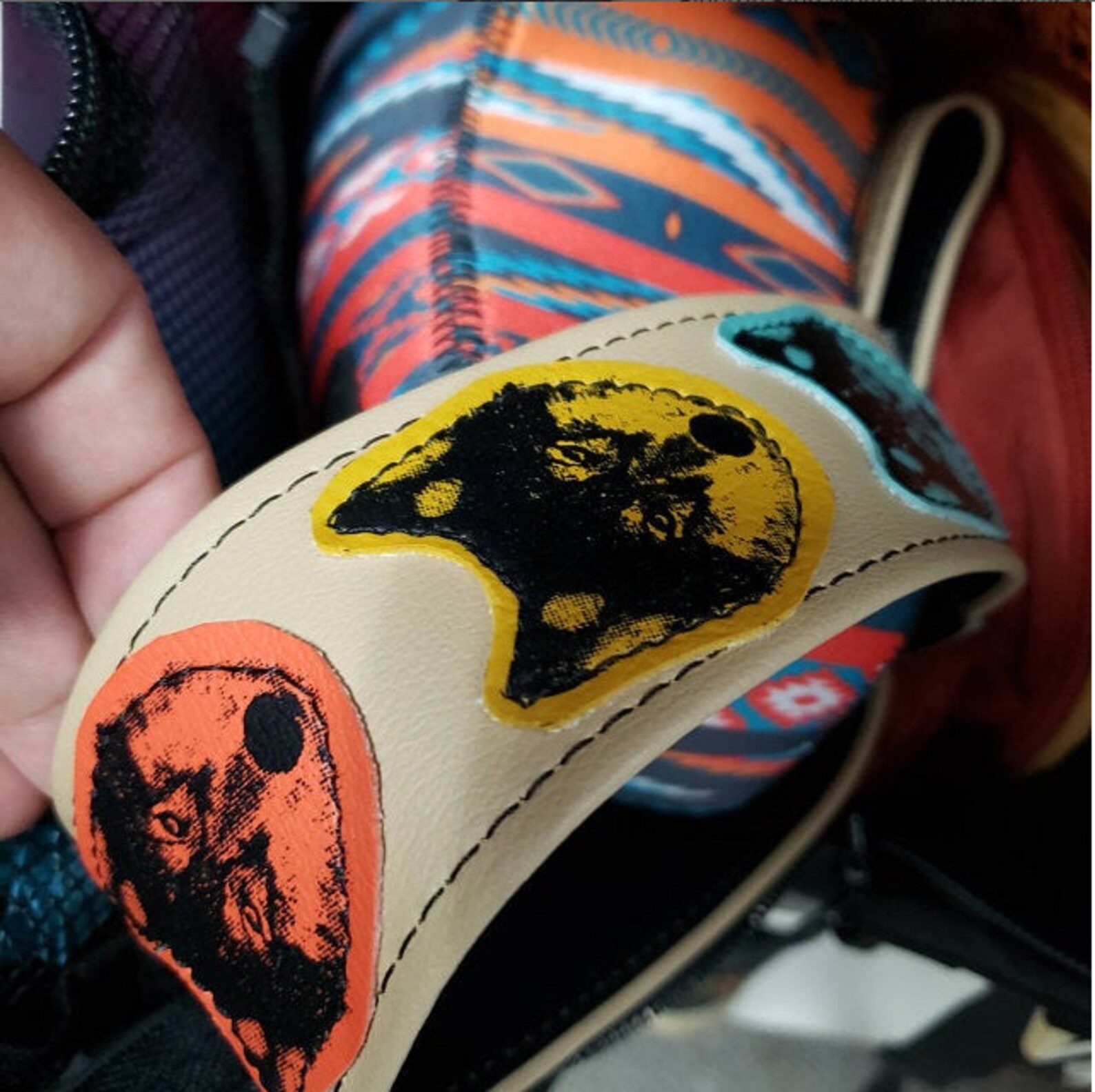 Wolf Camera Strap Hand Made in 3 Color Options Howl at the - Etsy