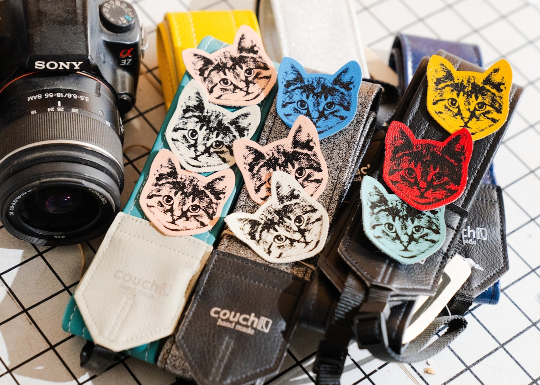 Custom Cat Camera Strap - You Pick the Strap and Cats - We Do the REST ...