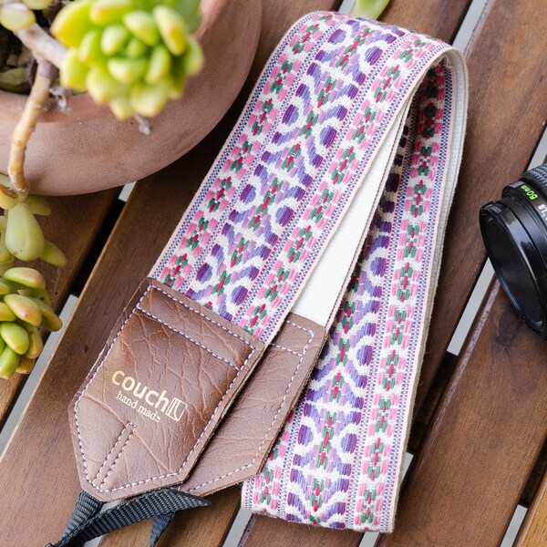 Purple Camera Strap - Etsy