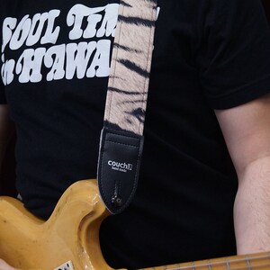 Tiger Stripes Guitar Strap - Etsy