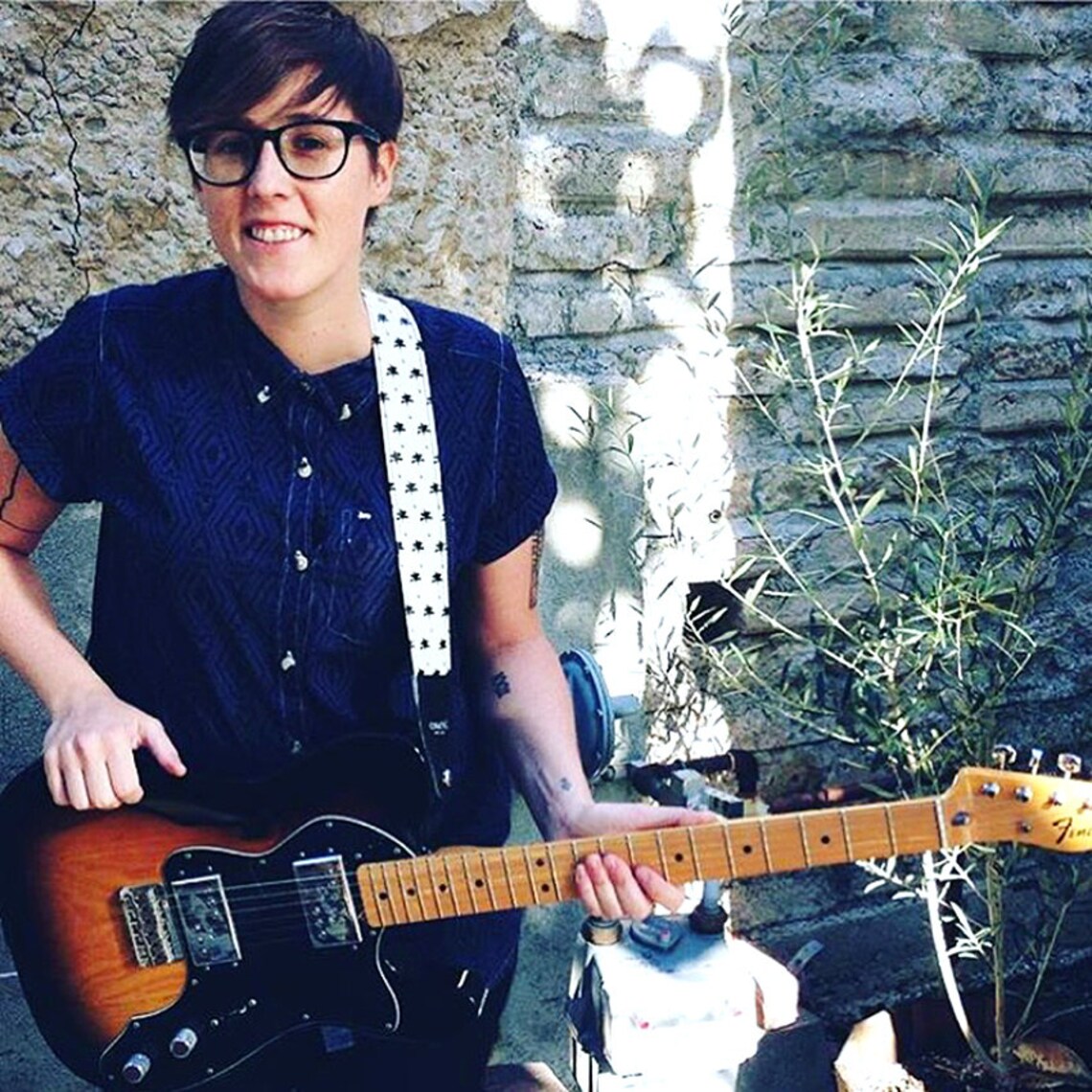 Palm Tree Guitar Strap Royal Palms Ready to Rock Vegan | Etsy