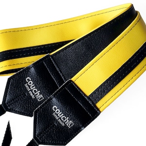 Yellow With Black Racing Stripe Camera Strap - Etsy