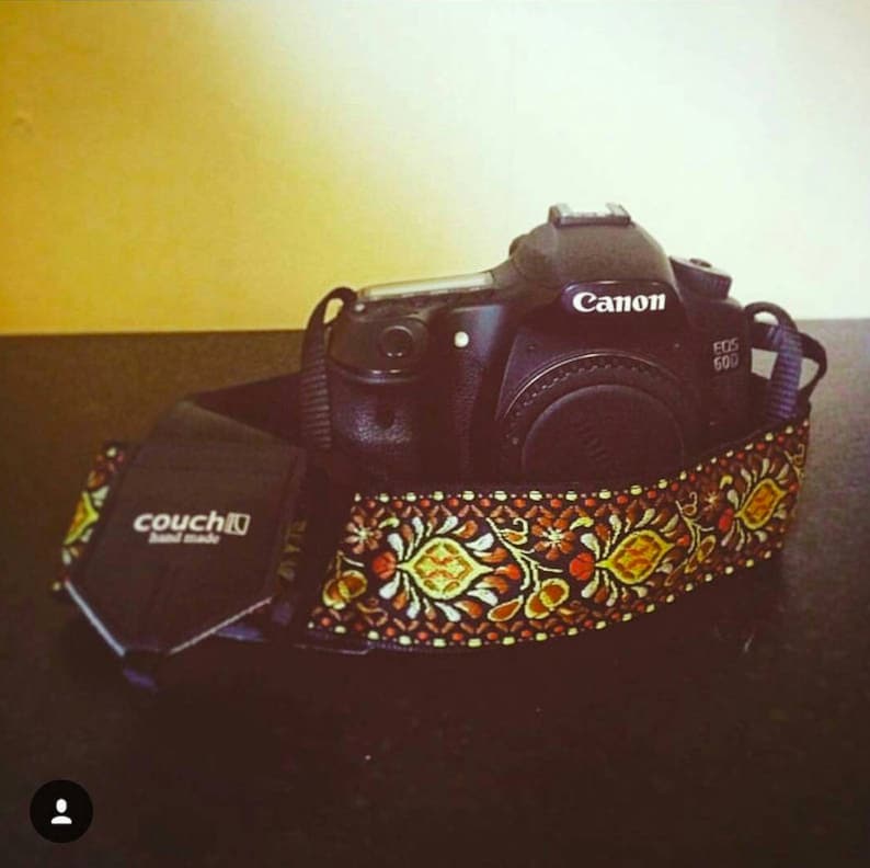 Boho Camera Strap Psychedelic Sunset Hendricks Hippie Weave - Etsy