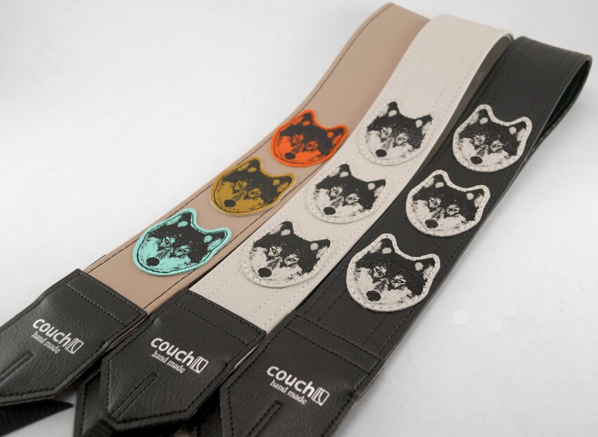 Wolf Camera Strap Hand Made in 3 Color Options Howl at the - Etsy