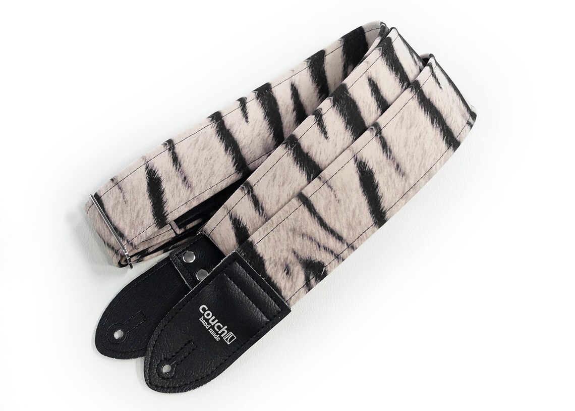 Tiger Stripes Guitar Strap - Etsy