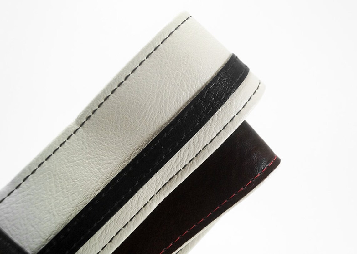 White & Black Racing Stripe Camera Strap Heavy Duty Made - Etsy