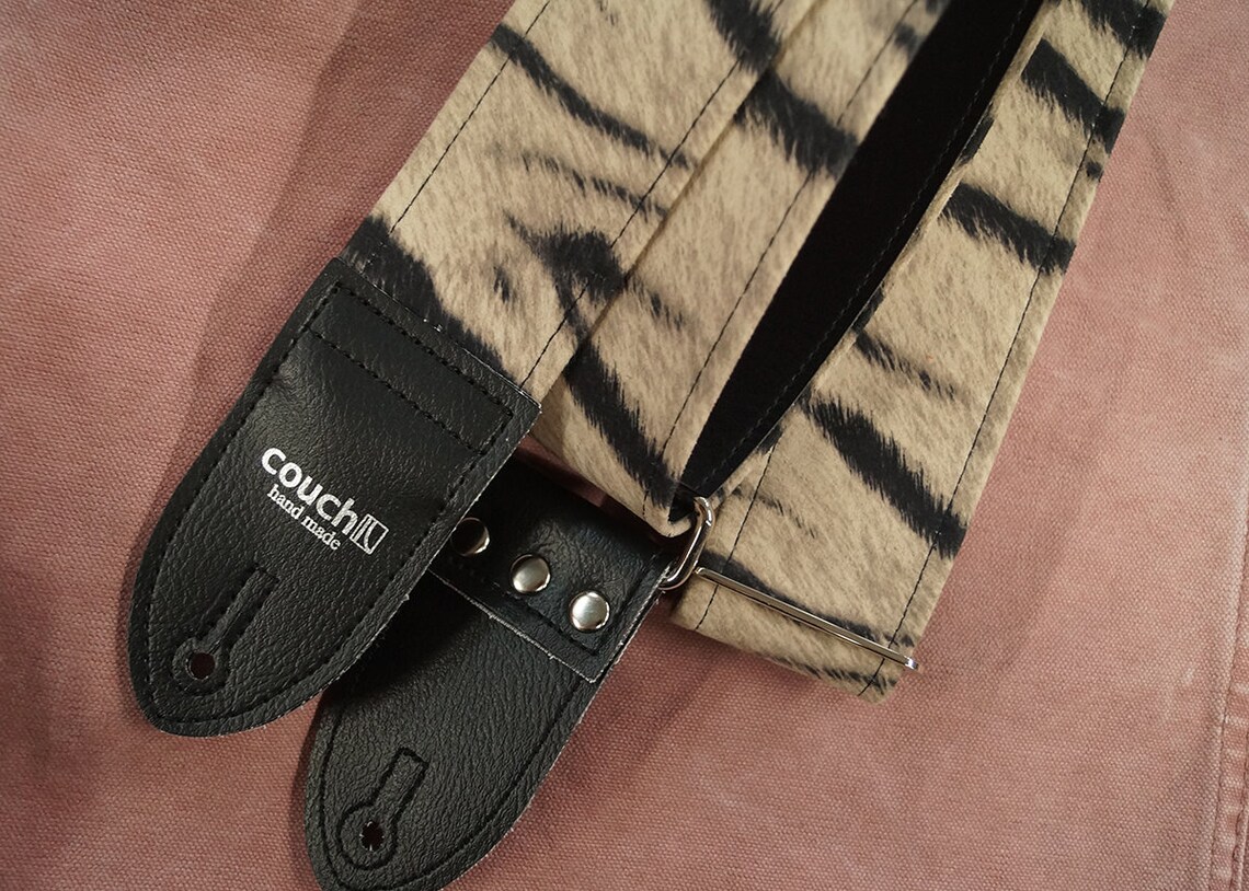 Tiger Stripes Guitar Strap - Etsy