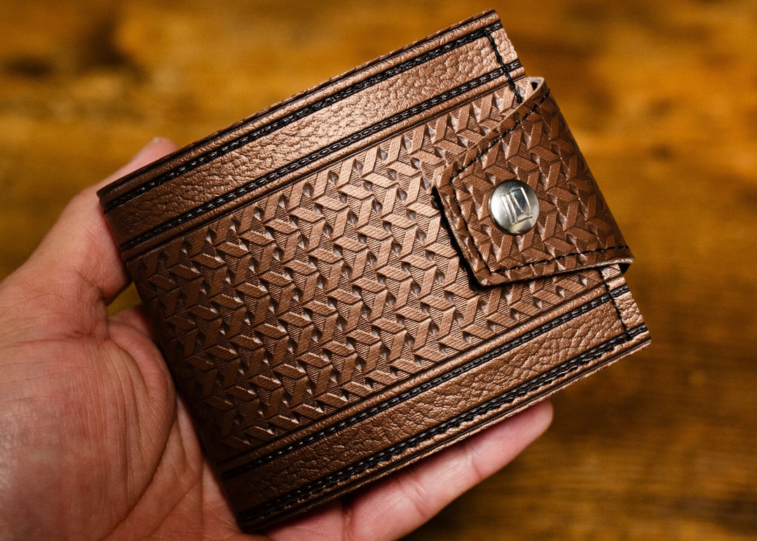 Tan 60's GMC Truck Wallet Tan Navajo Style Chevron Native American ...