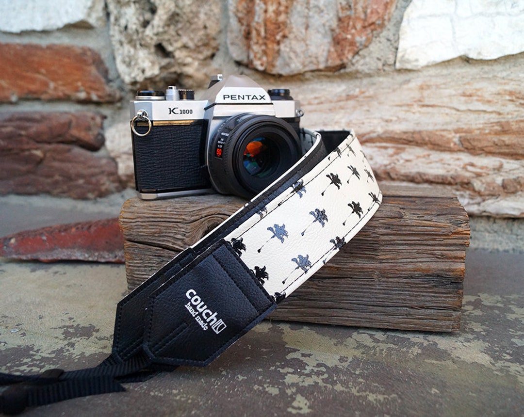 Palm Tree Camera Strap- "royal Palms" Handmade - Etsy