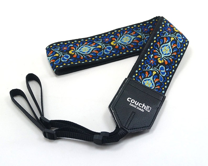 Hendrix Electric Blue Hippie Weave Camera Strap - Etsy