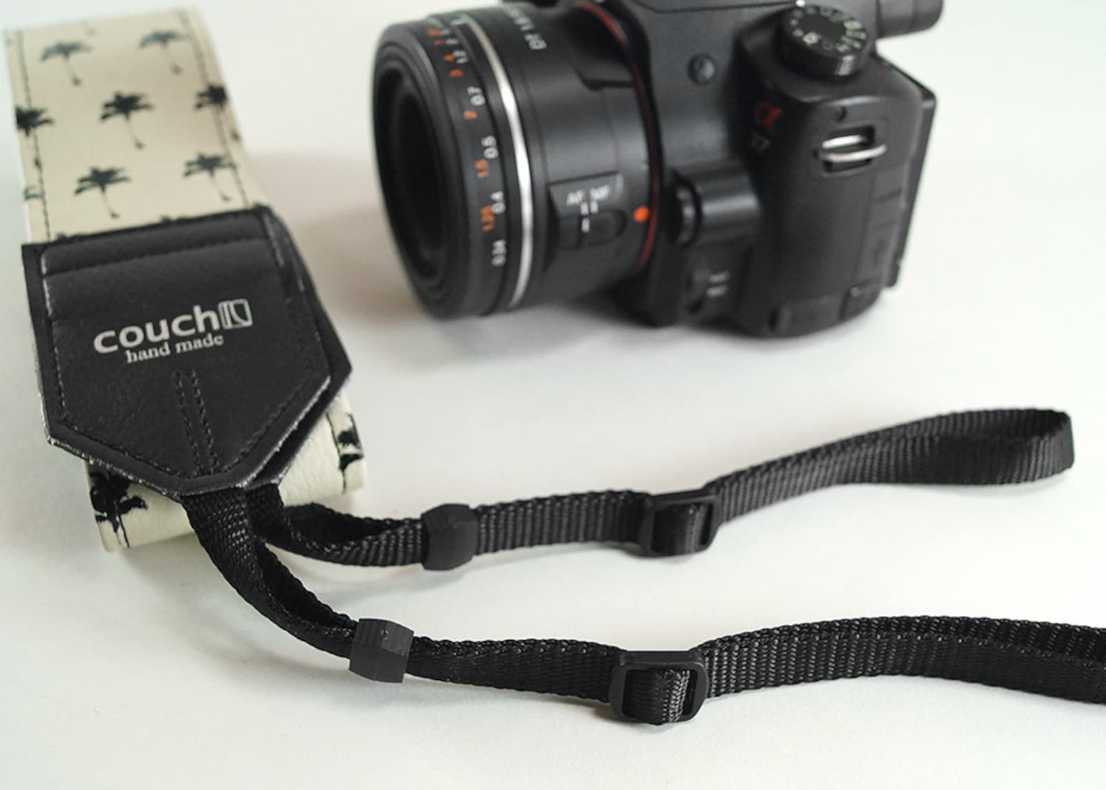 Palm Tree Camera Strap- "royal Palms" Handmade - Etsy
