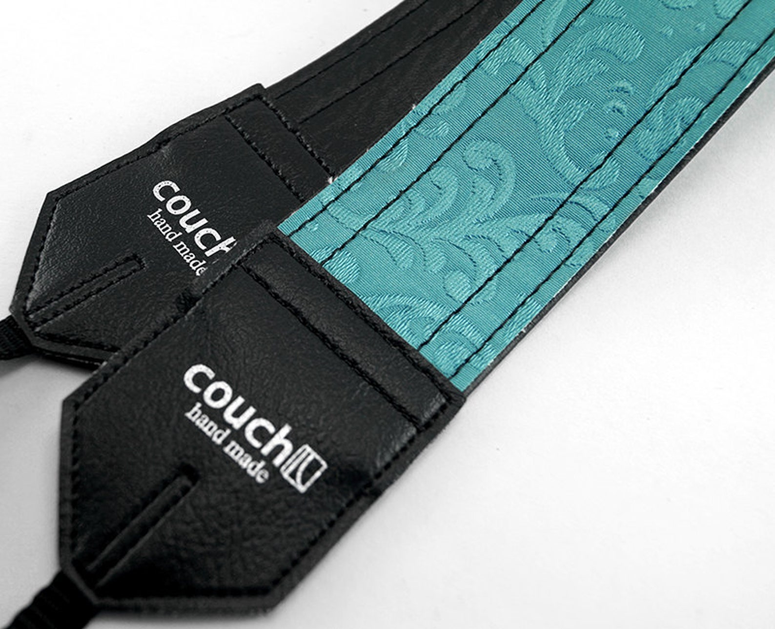 Bright Blue Steel Floral Camera Strap Made of Vintage - Etsy