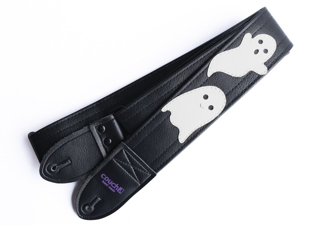 Spooky Ghost Guitar Strap - Etsy