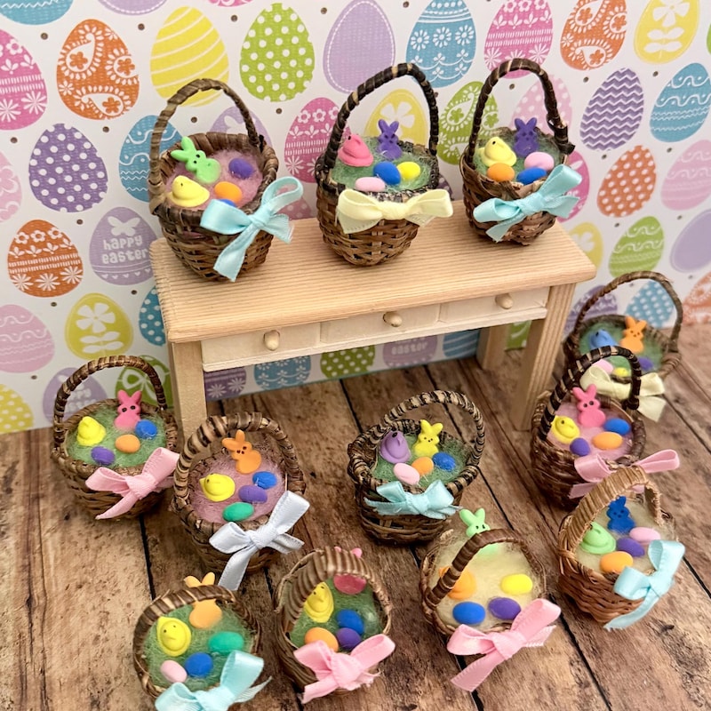 Miniature Easter Baskets - Etsy