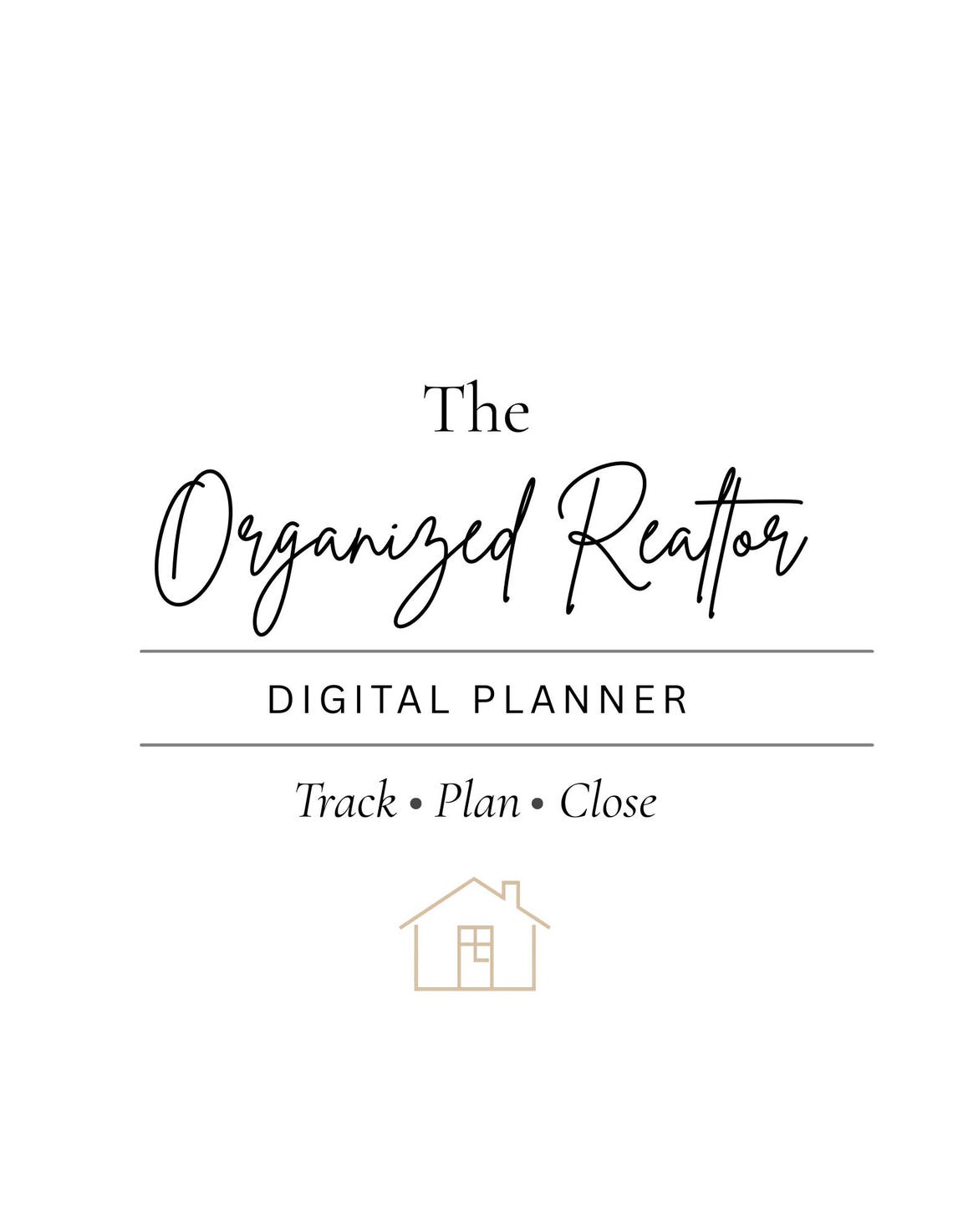 The Organized Realtor Digital Planner | Real Estate Planner | Realtor ...