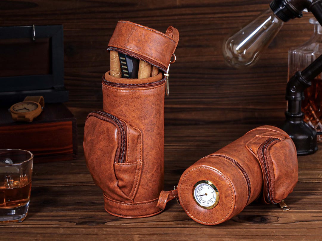 Personalized Cigar Travel Case , Custom Groomsman Proposal Gifts, Cigar ...