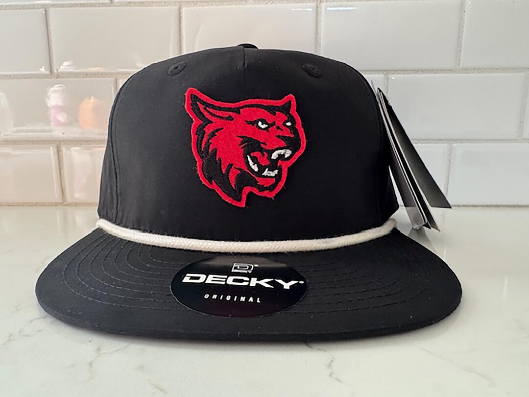 Retro Wildcat Felt Patch - Snapback Hat - Etsy