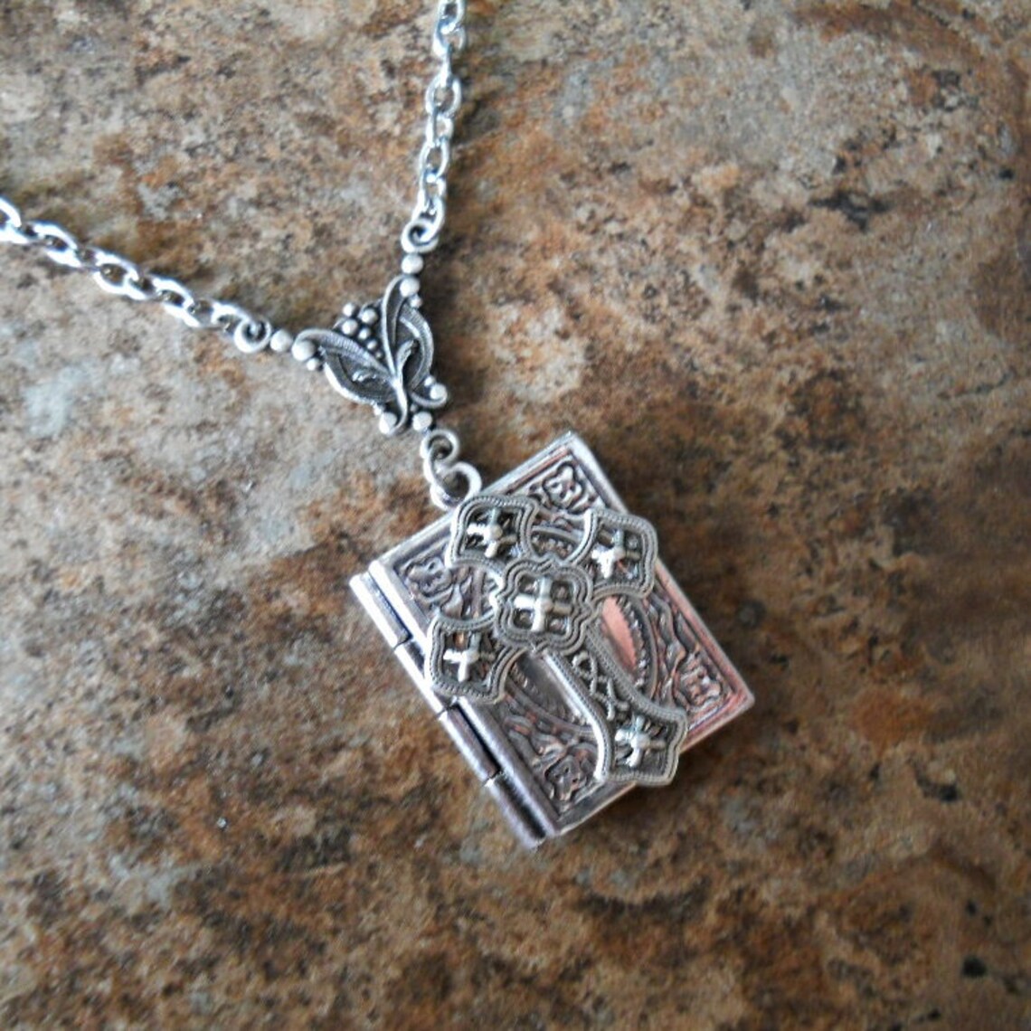 Holy Crucifix Locket Exclusive Design by Enchanted Lockets | Etsy