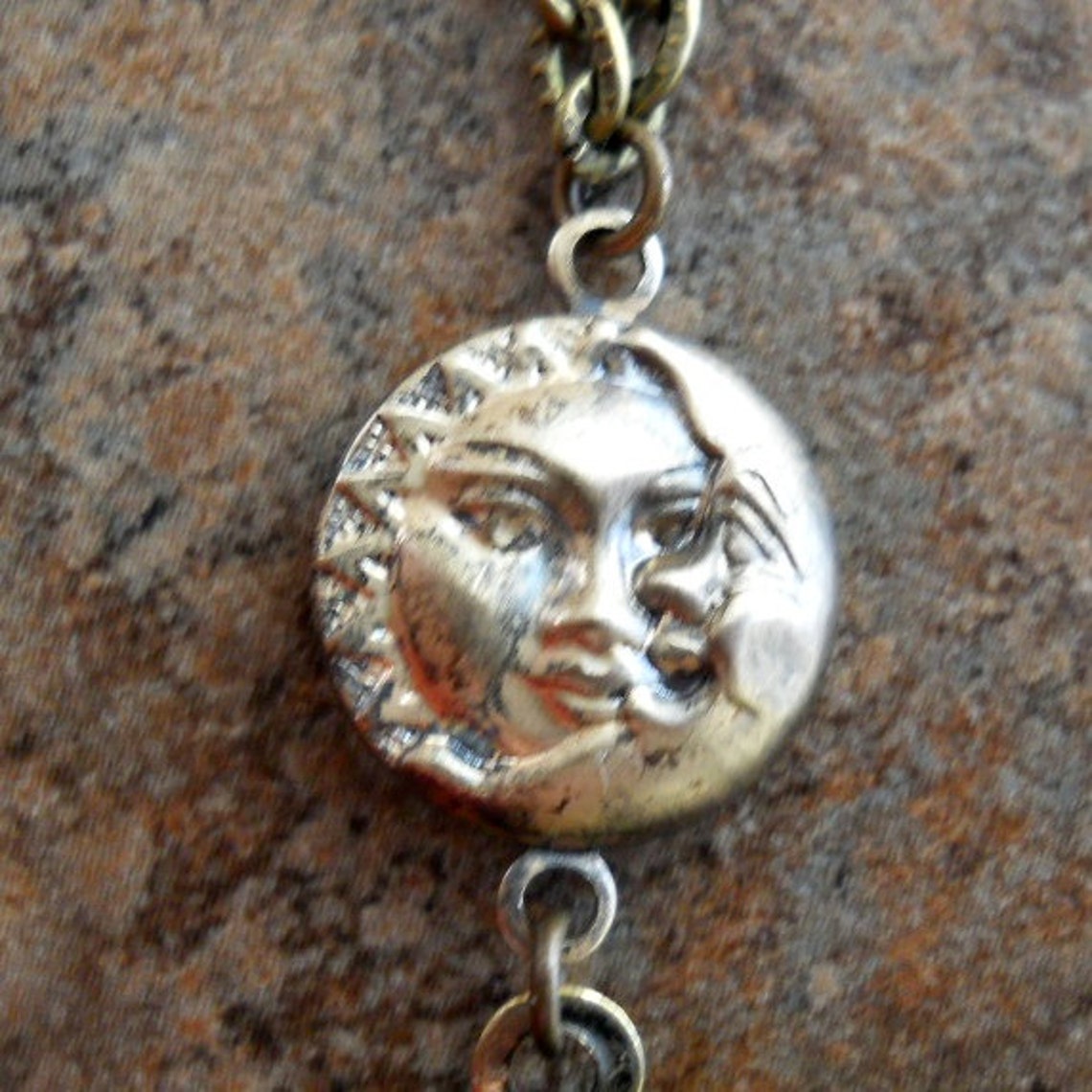 NEW Moon and Stars Enchanted Locket in Silver-exclusive DESIGN | Etsy