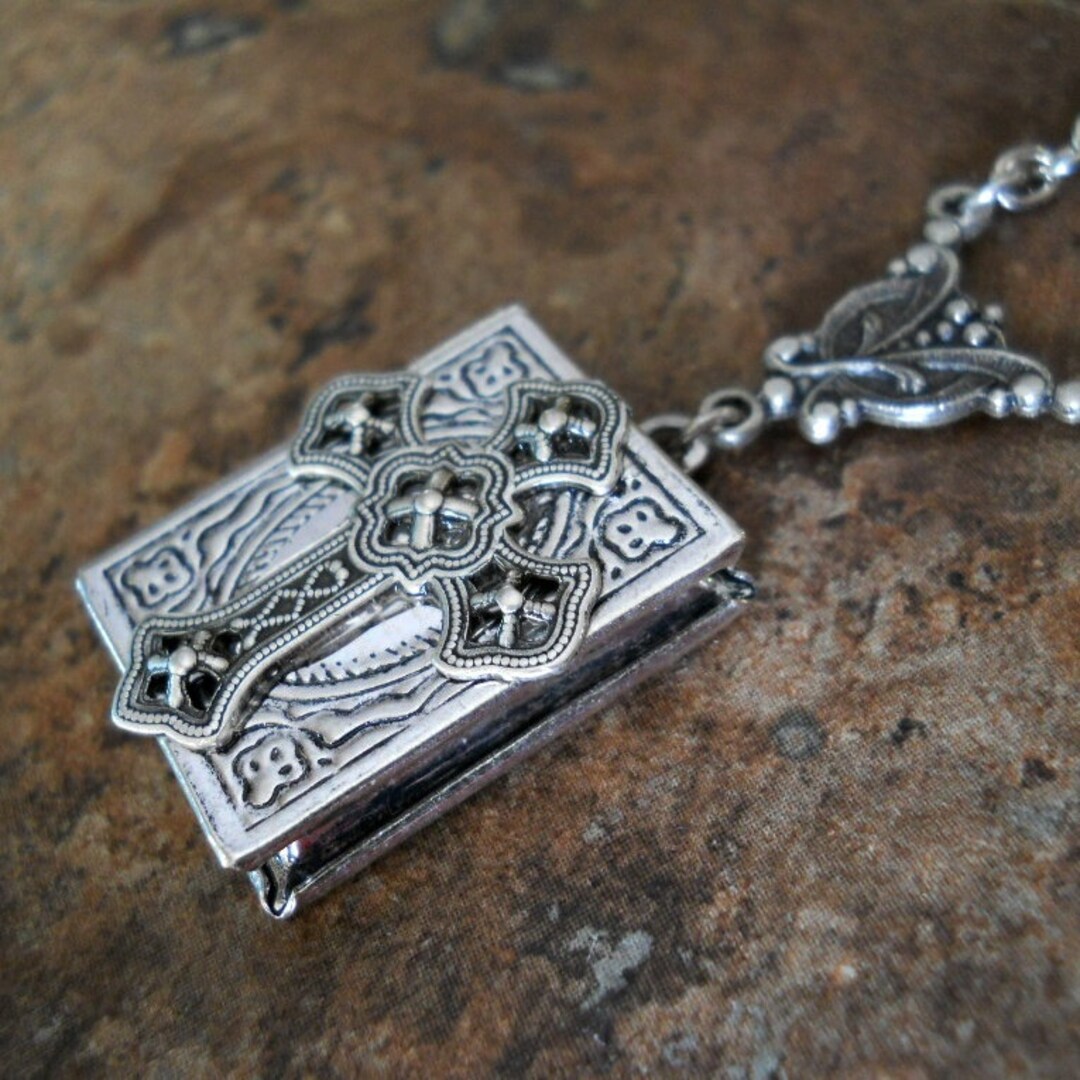 Holy Crucifix Locket Exclusive Design by Enchanted Lockets - Etsy