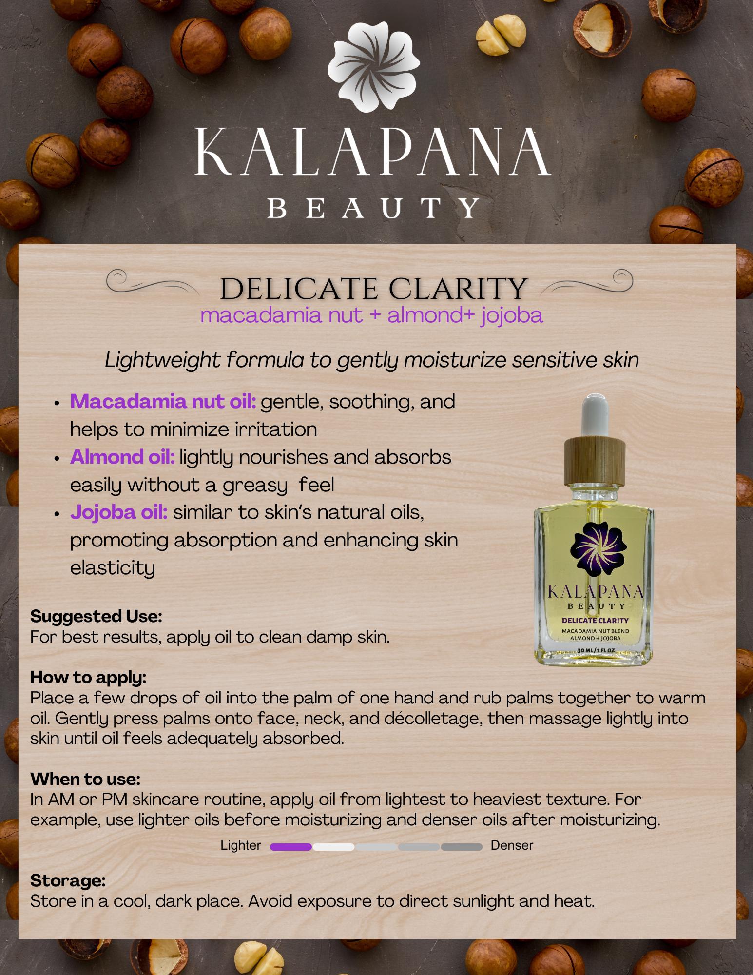 Sensitive Skin Oil Gentle Hydration Barrier Support Soothing Skin Serum ...
