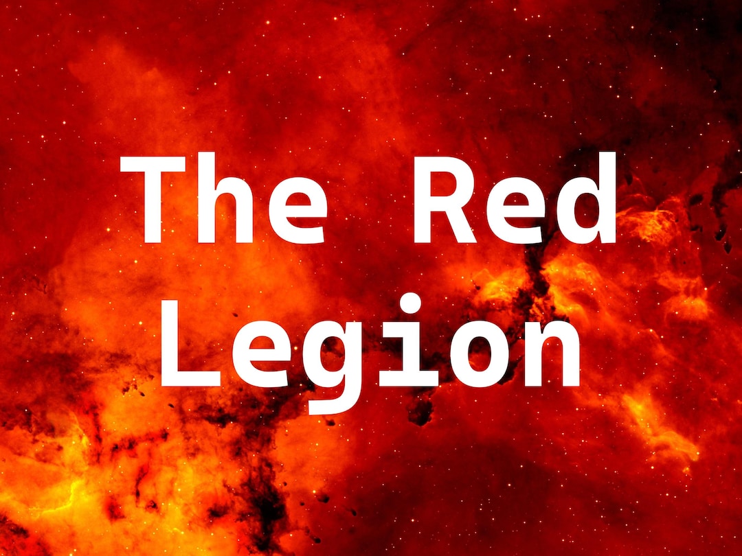 The Red Legion by Matthew Kelsey Martineau - Etsy