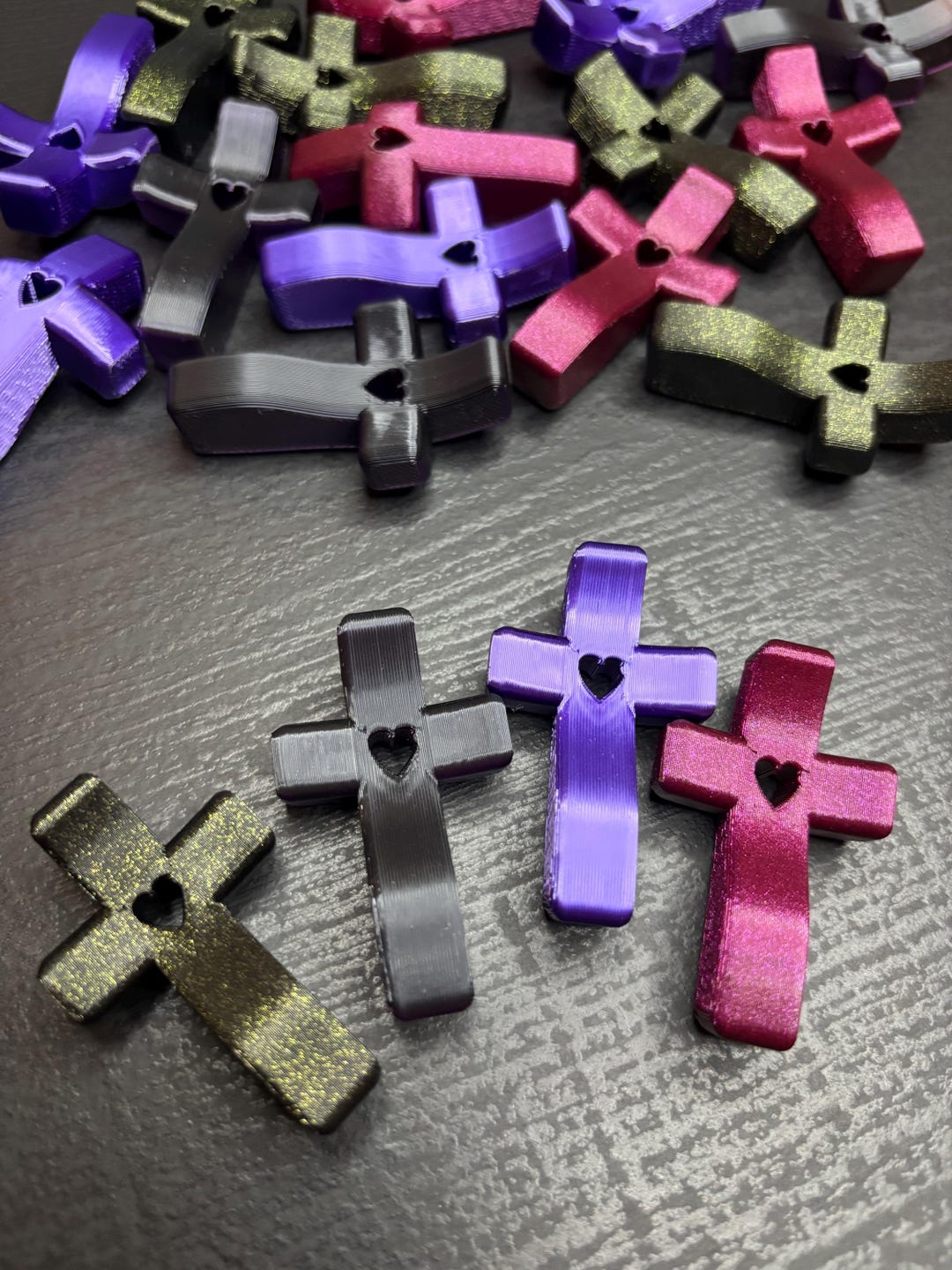3d-printed Comfort Crosses-small Thumb Cross, Christian Comfort Gift ...