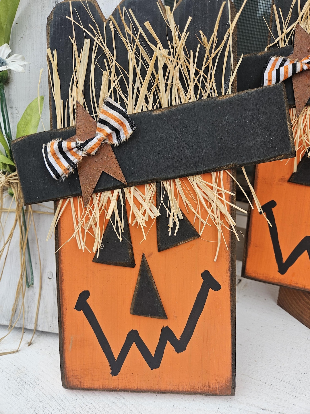 Jack O' Lantern Décor, Fall Decor, Pumpkins, Halloween - Etsy