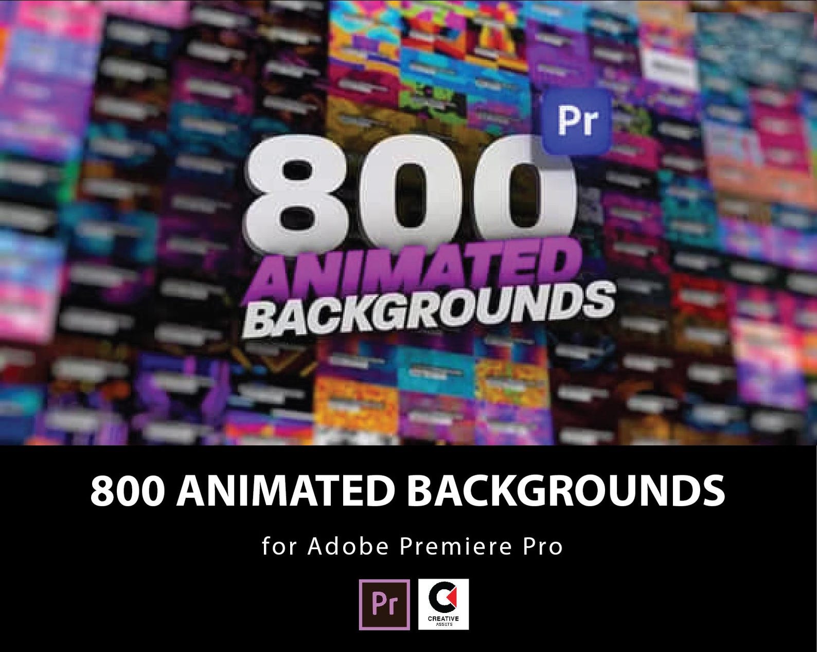 800 fondos animados para Adobe Premiere Pro / Gráficos en movimiento ...