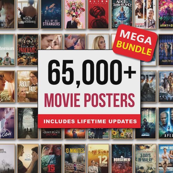 Movie Poster - Etsy Australia