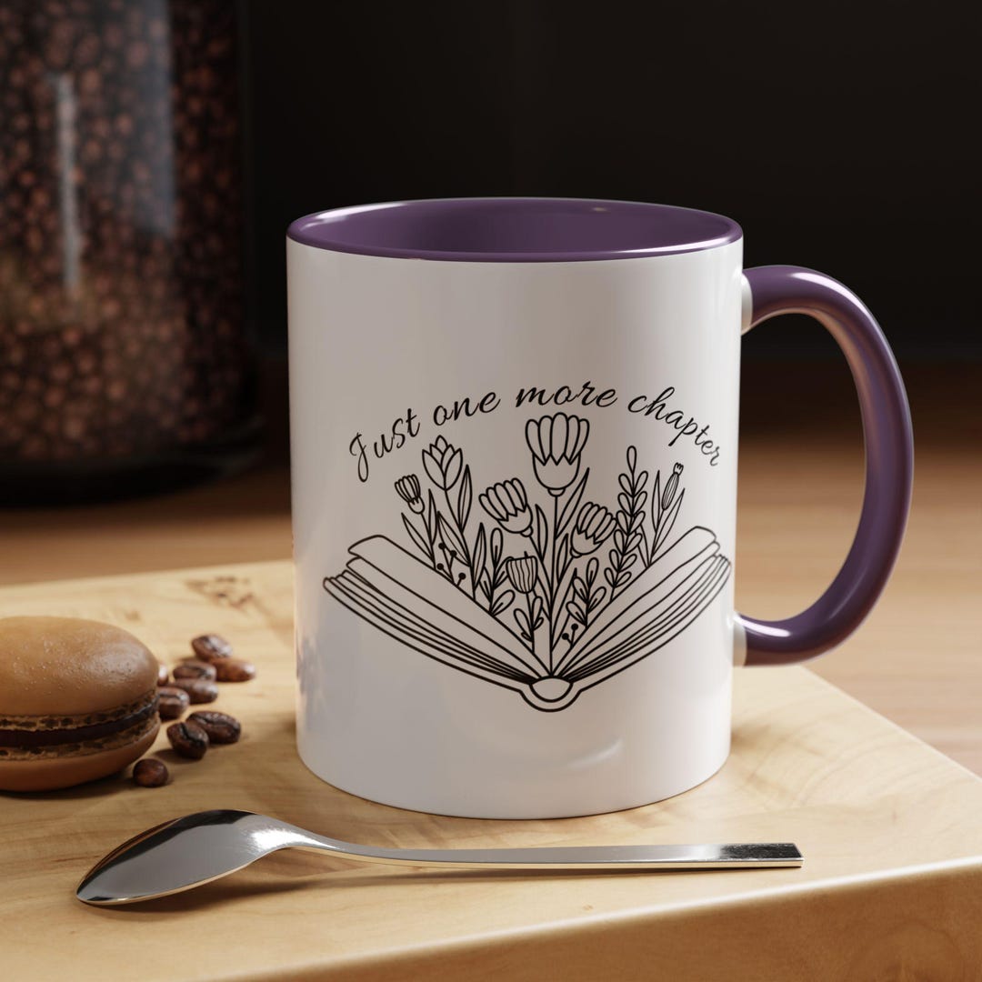 One More Chapter Mug / Bookish Coffee Cup for Readers - Etsy