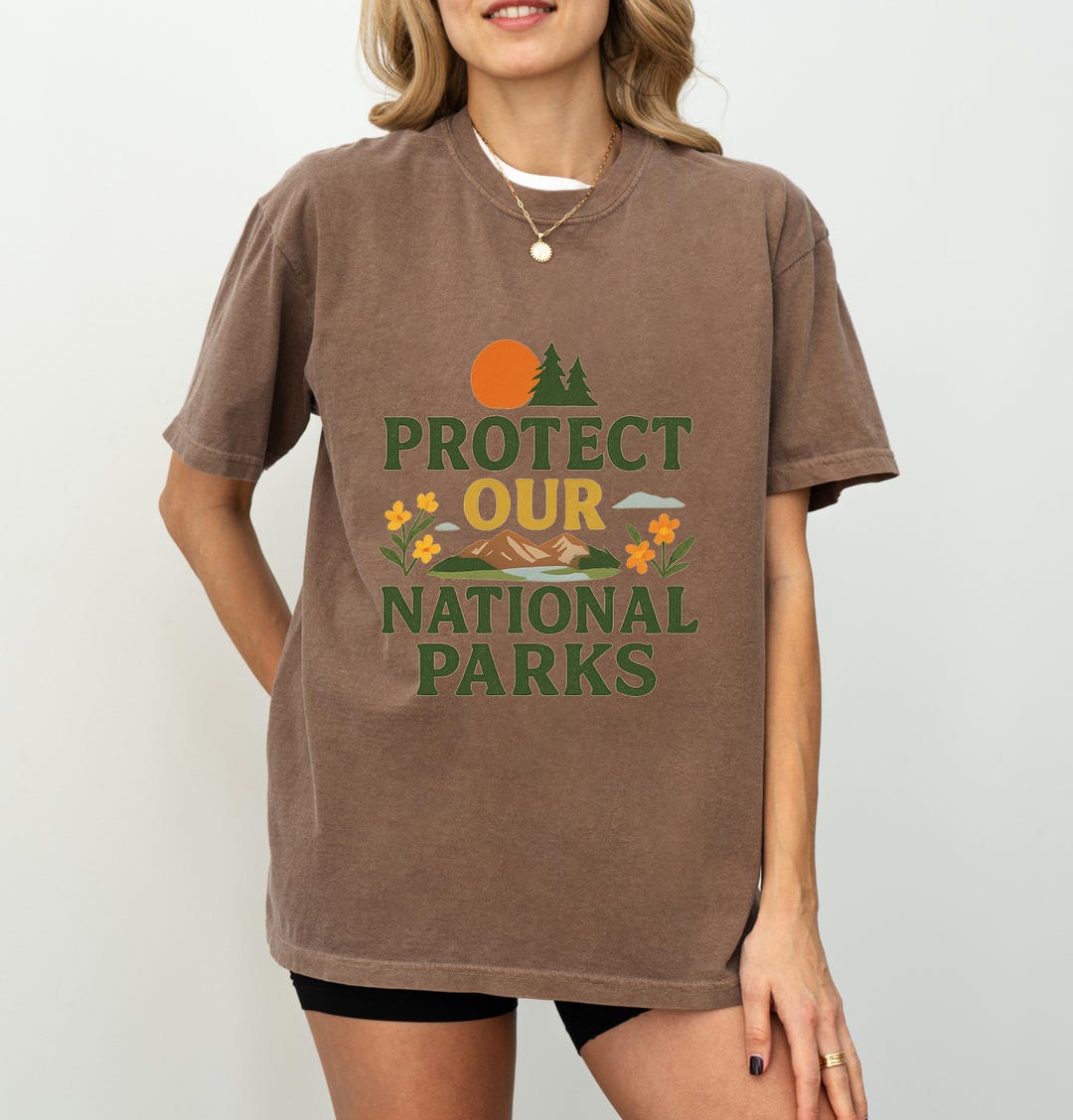 Protect Our National Parks, Comfort Colors National Park Shirt ...