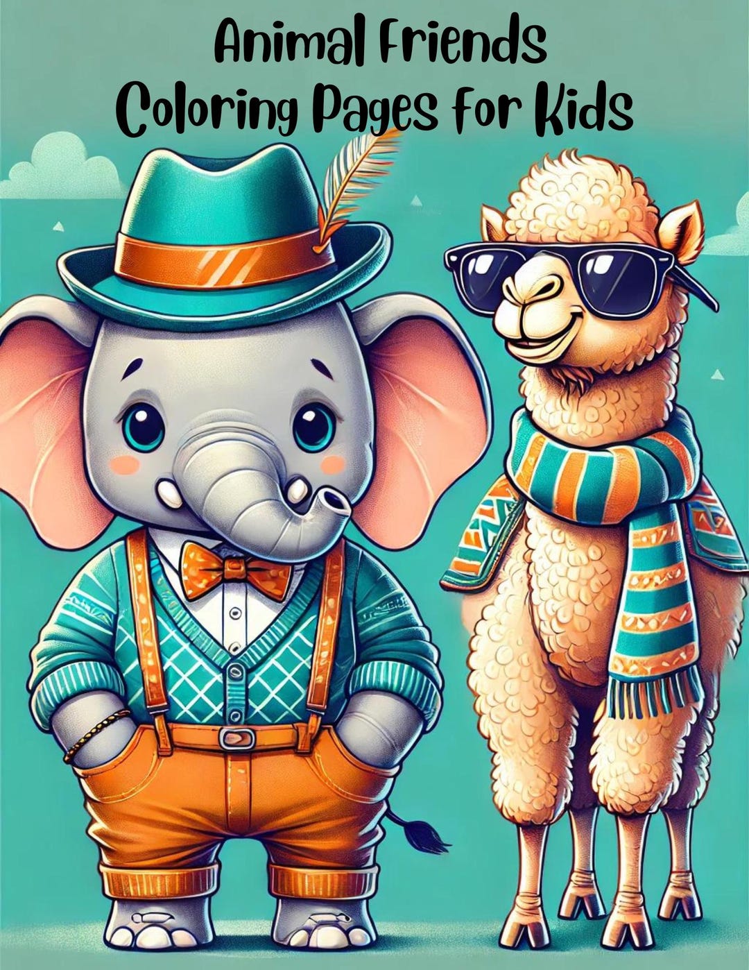 Animal Coloring| Coloring Pages for Kids| Occupational Therapy| Digital ...